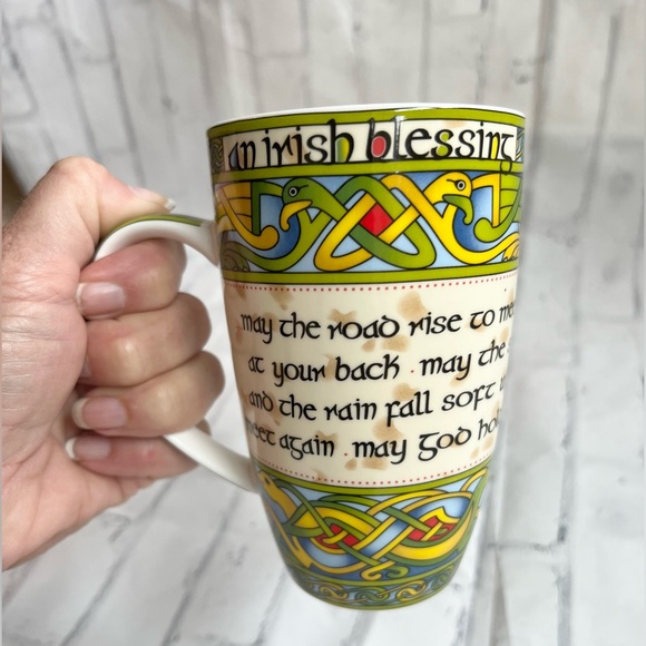 Dining | Traditional Irish Blessing Bone China Mug Irish Weave | Poshmark